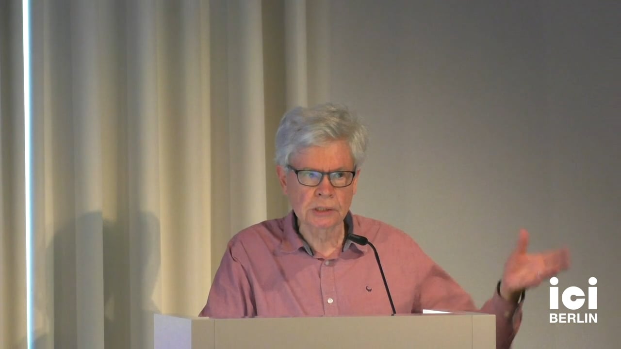 Derek Attridge - ICI Berlin