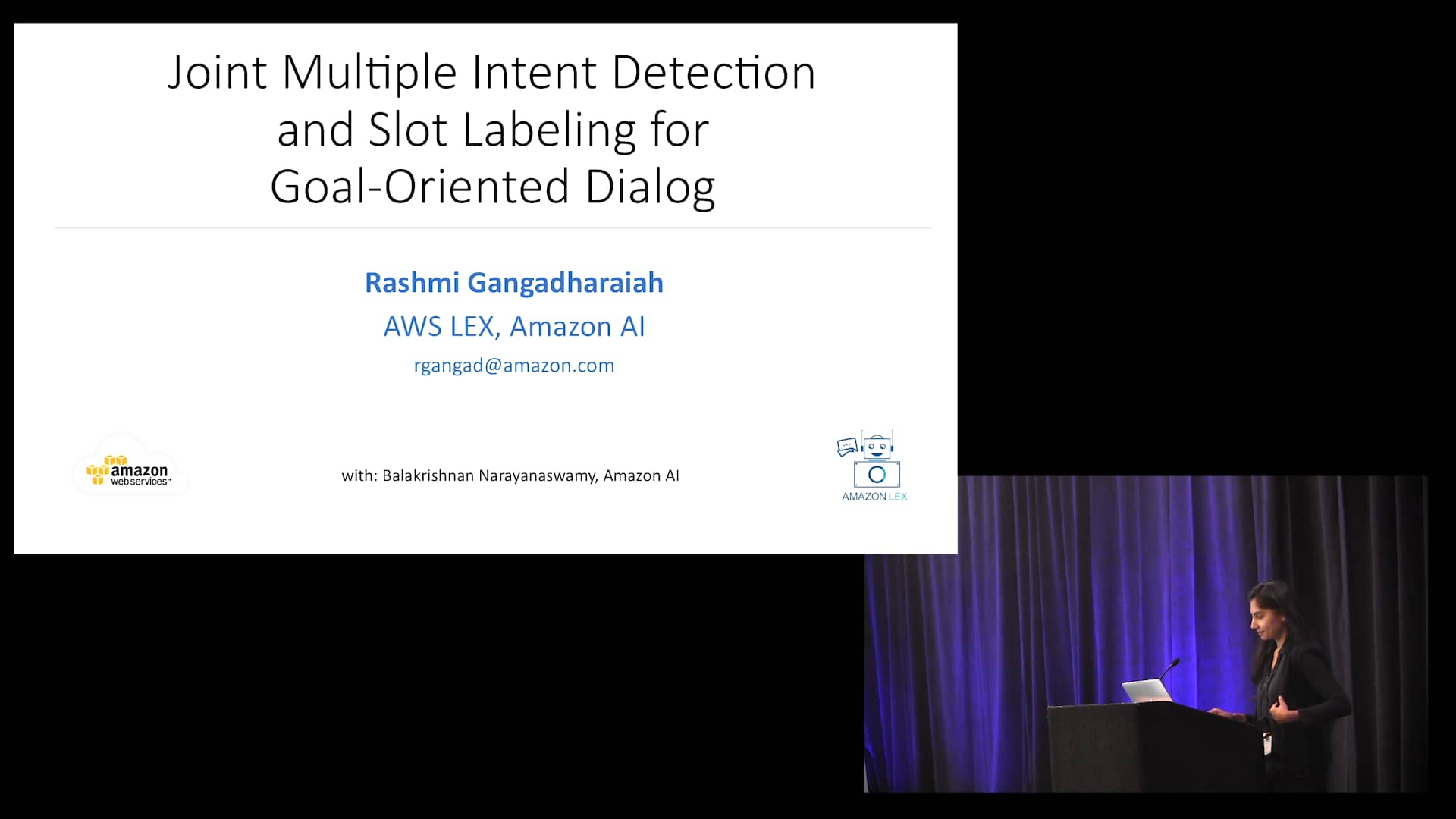 Joint Multiple Intent Detection And Slot Labeling For Goal Oriented Dialog On Vimeo 