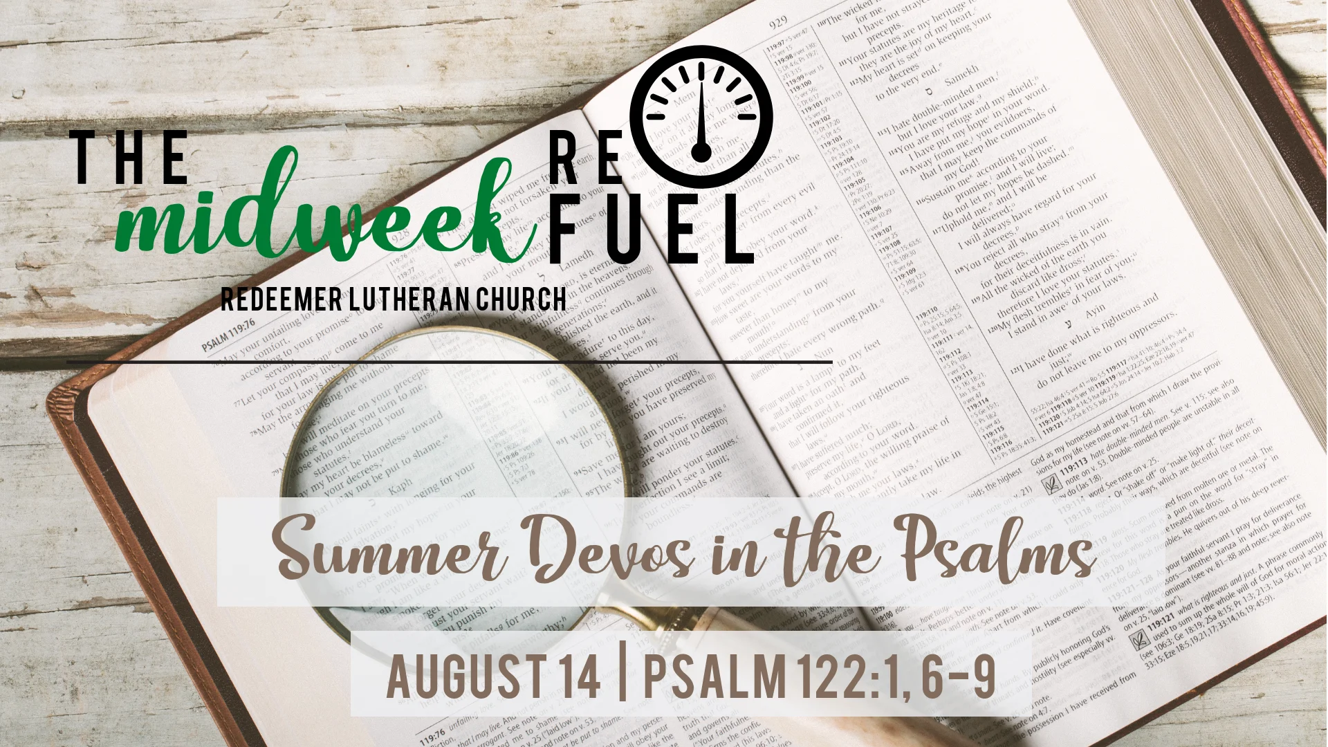 Midweek Refuel for August 14 2019 on Vimeo