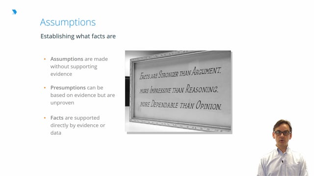 Assumptions in UX Research - Digital Marketing Lesson - DMI