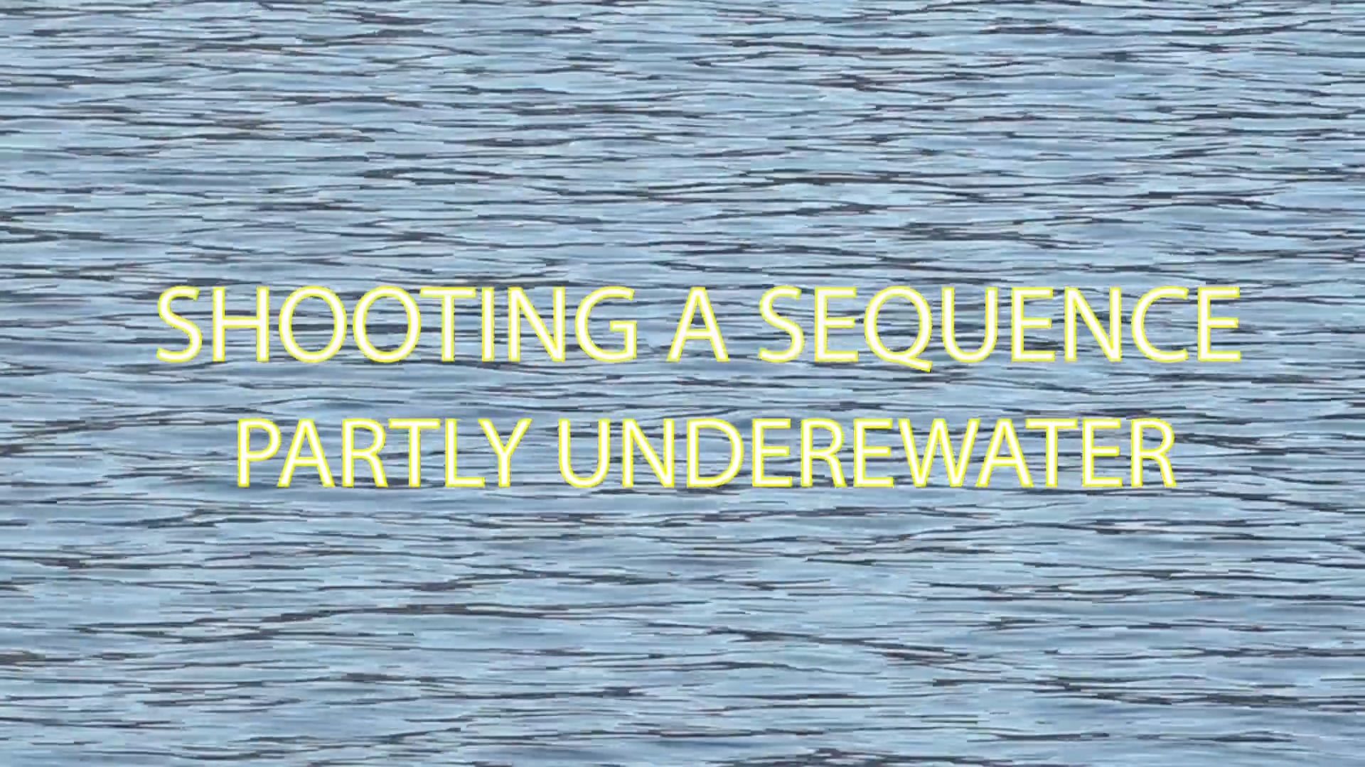 Technique: Underwater Sequence on Vimeo