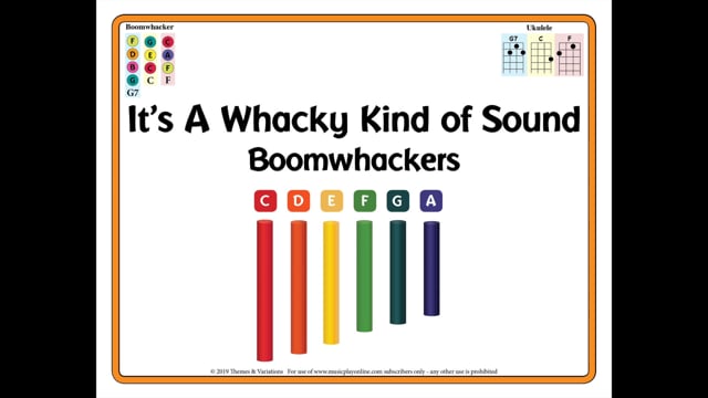 It's a Whacky Kind of Sound | MusicplayOnline