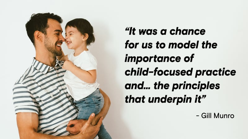 Six ways to support child-focused practice - Emerging Minds