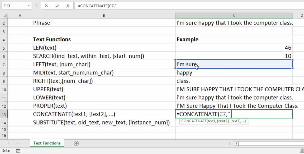 2019 - Text Functions on Vimeo