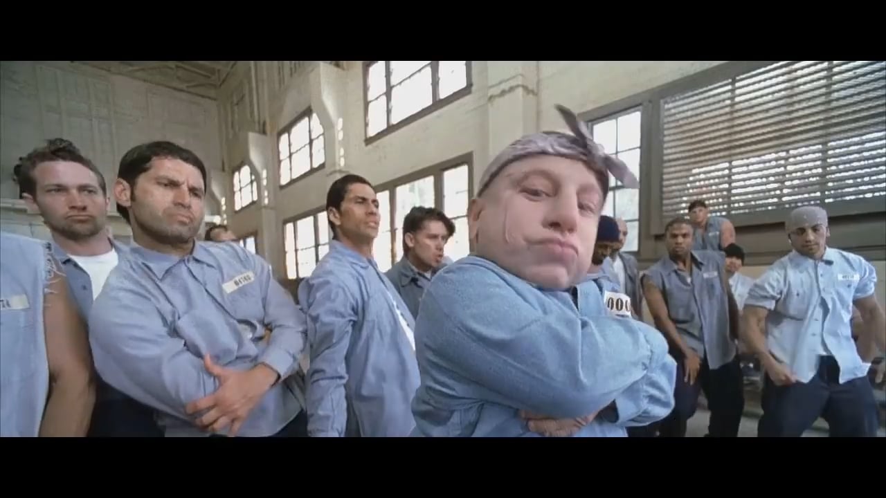 AUSTIN POWERS GOLDMEMBER Jail Scene Dr Evil ft Mini Me (Hard Knock Life ...