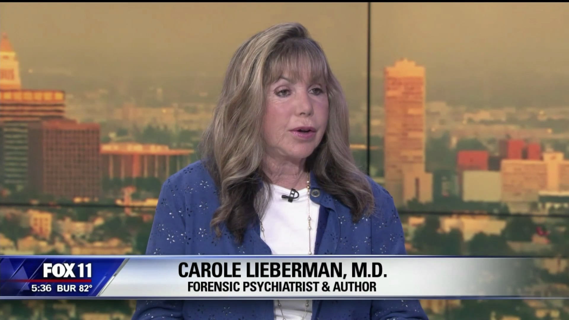 Carole Lieberman, M.D. - Dr Carole Lieberman Fox 11 News Mass Shootings ...