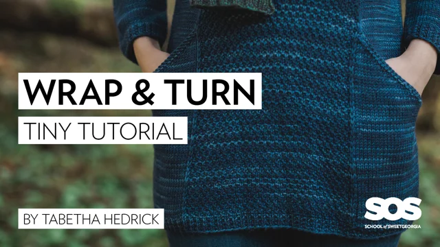 Knit Wrap And Turn Tutorial