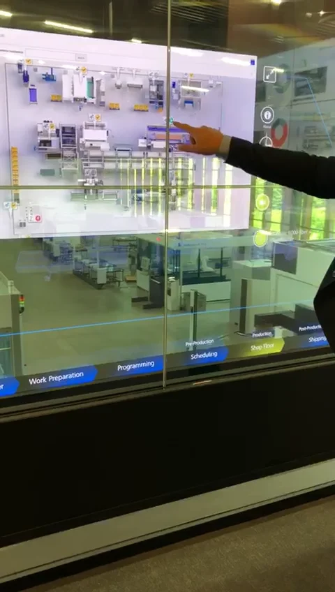 Trumpf Smart Factory Control Room 2 on Vimeo