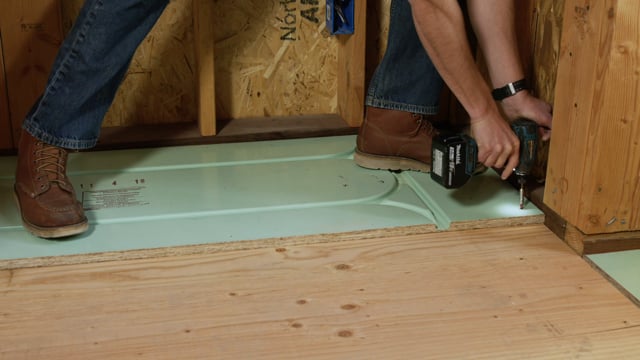 Warmboard-R Retrofit Radiant Heat Panel | Warmboard Inc