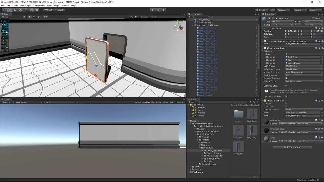 Build Levels Easily with Snaps in Unity! on Vimeo