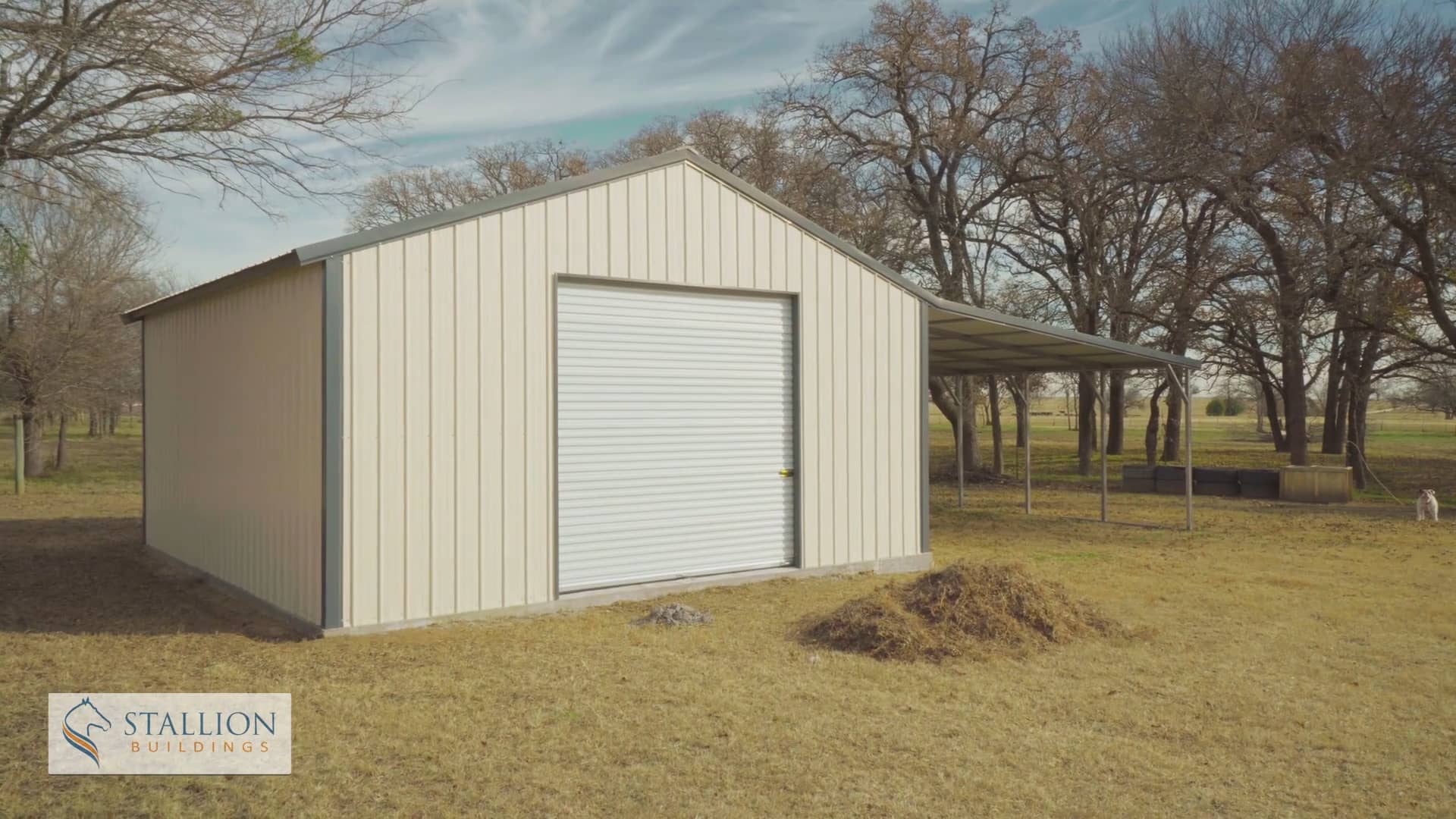 Stallion Buildings - Shop Build on Vimeo