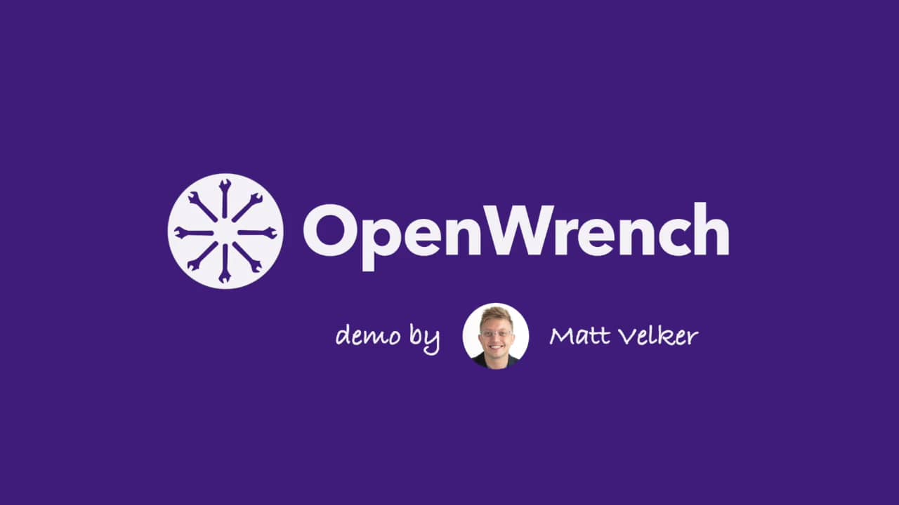 OpenWrench Quick Demo on Vimeo