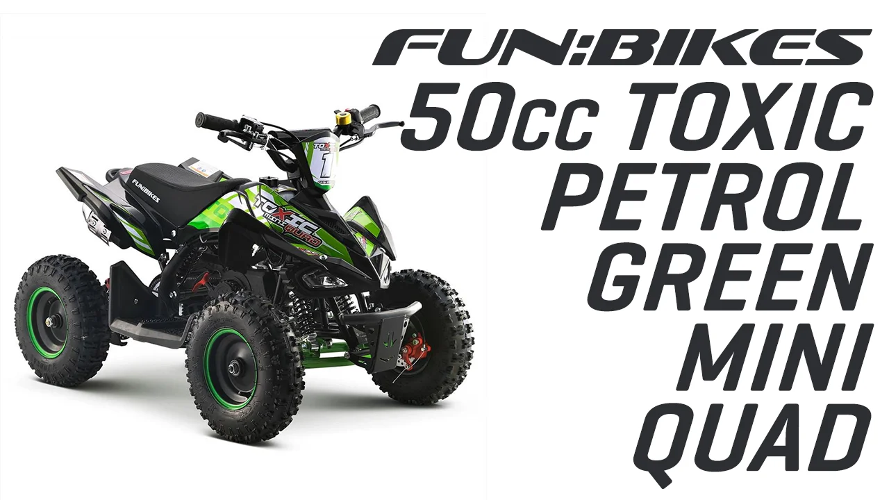FUN:BIKES - Product Overview: FunBikes 50cc Toxic Petrol Mini Quad ...