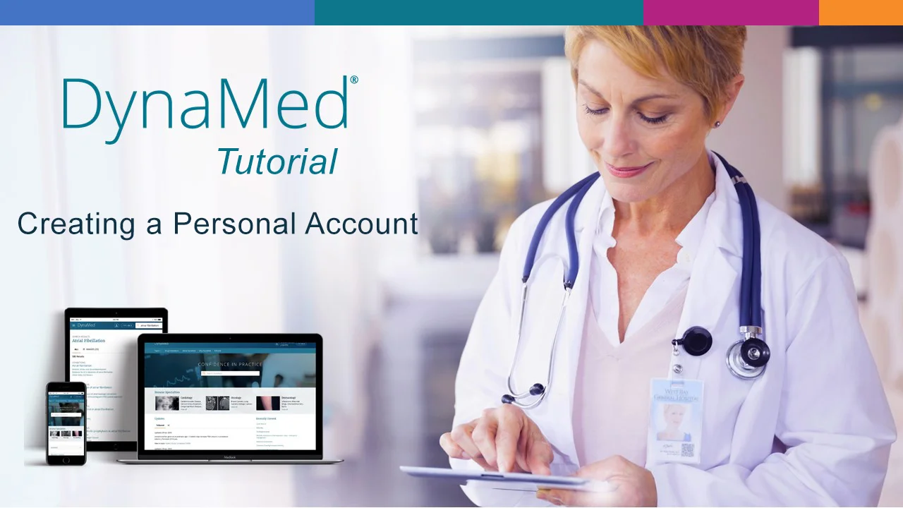 EBSCO Connect Tutorials - DynaMed - Creating a Personal User Account - Tutorial on Vimeo
