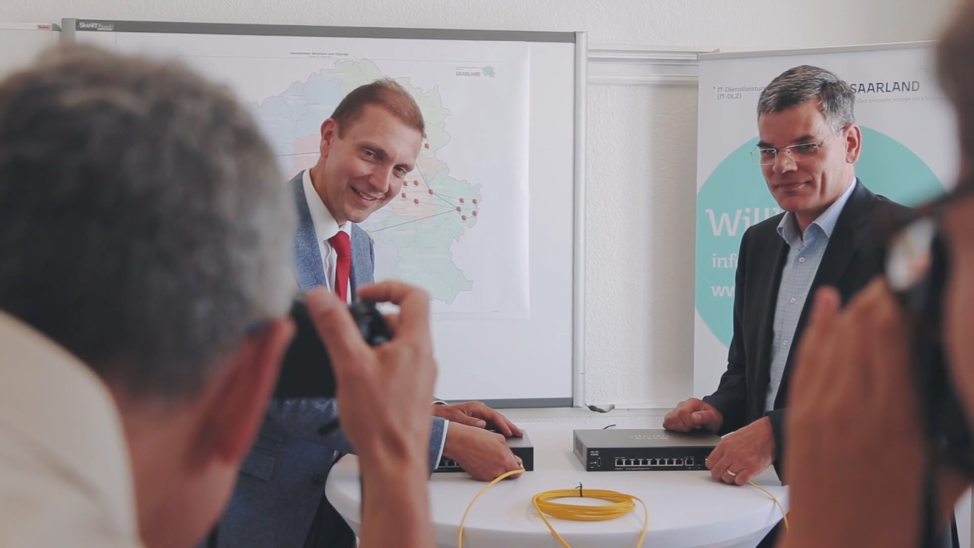 VSE TV - Offizielle Übergabe des neuen SaarlandNetzes der VSE AG an die ...