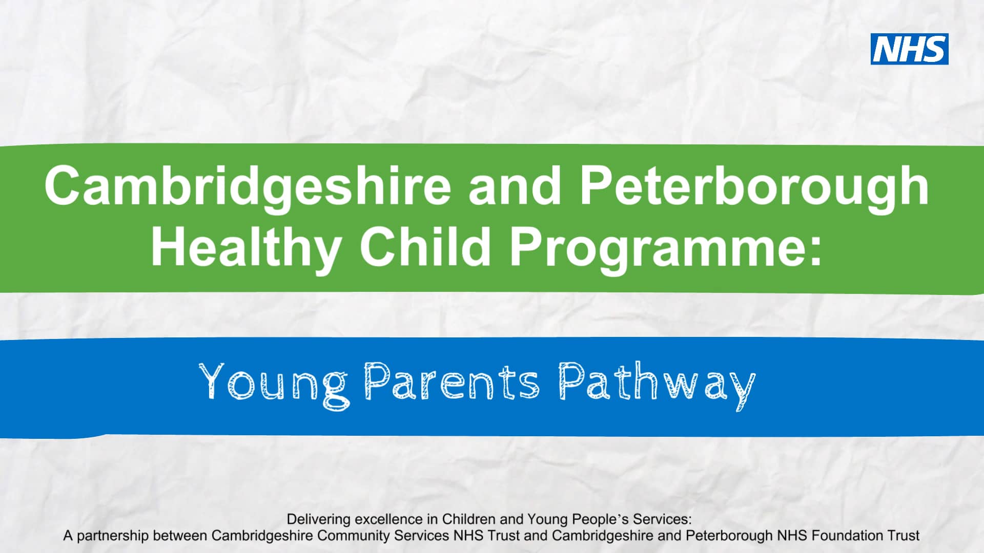 Young Parents Pathway - NHS Cambridgeshire and Peterborough Healthy ...