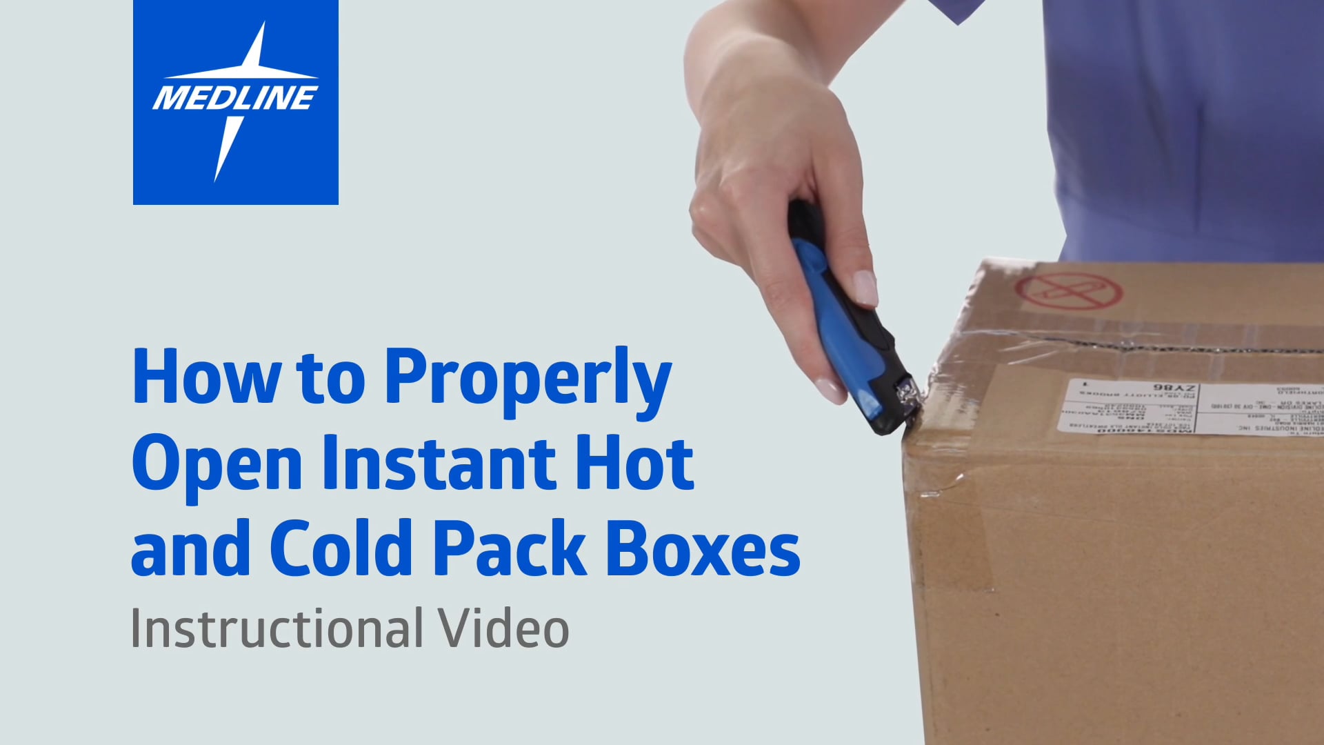 How to Properly Open Hot and Cold Pack Boxes on Vimeo