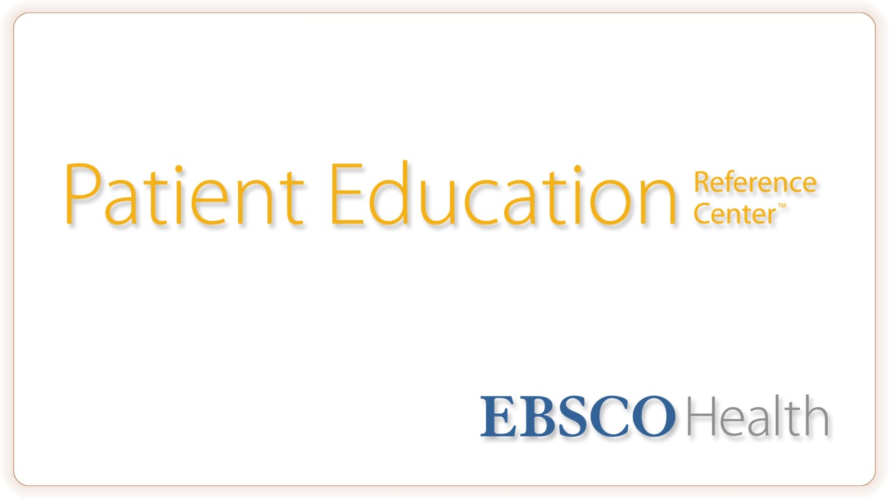 EBSCO Connect Tutorials - Patient Education Reference Center - Tutorial on Vimeo