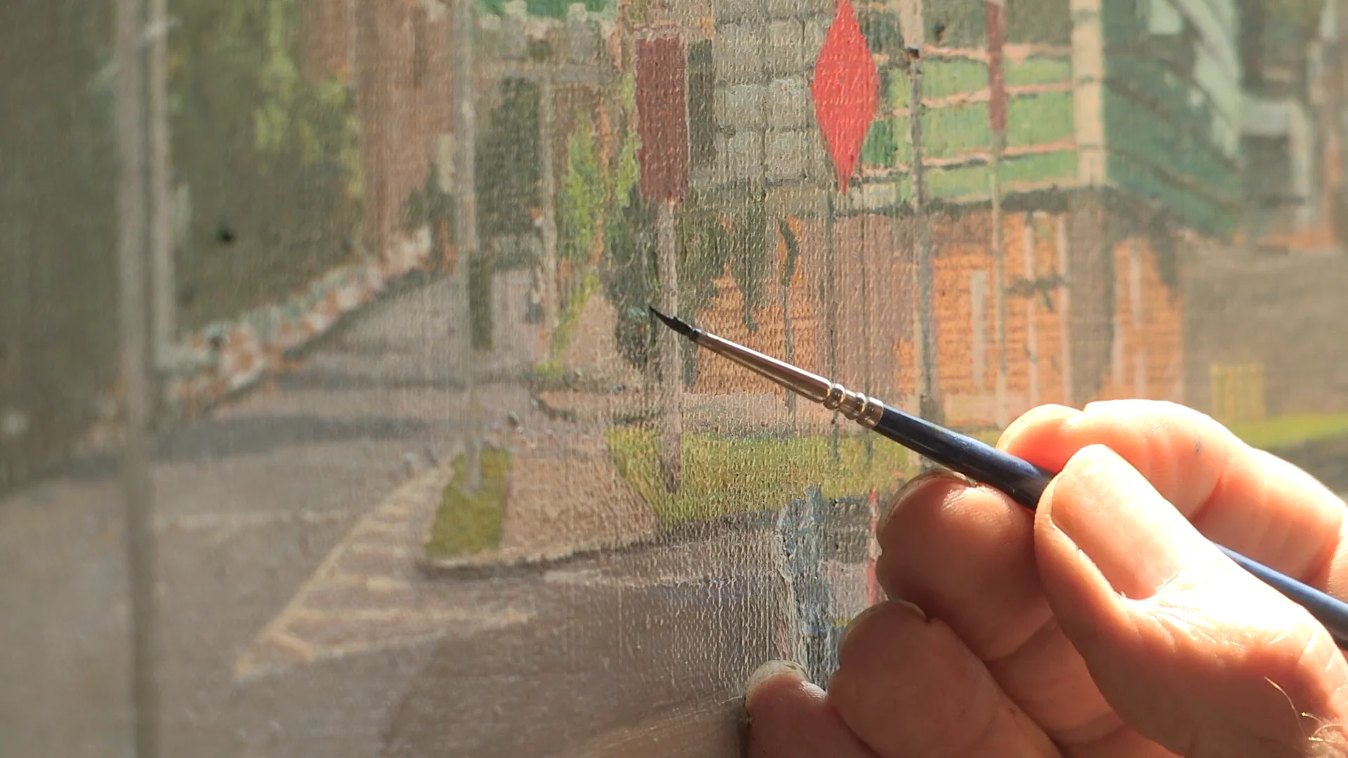 Watch Rackstraw Downes: a painter Online | Vimeo On Demand on Vimeo