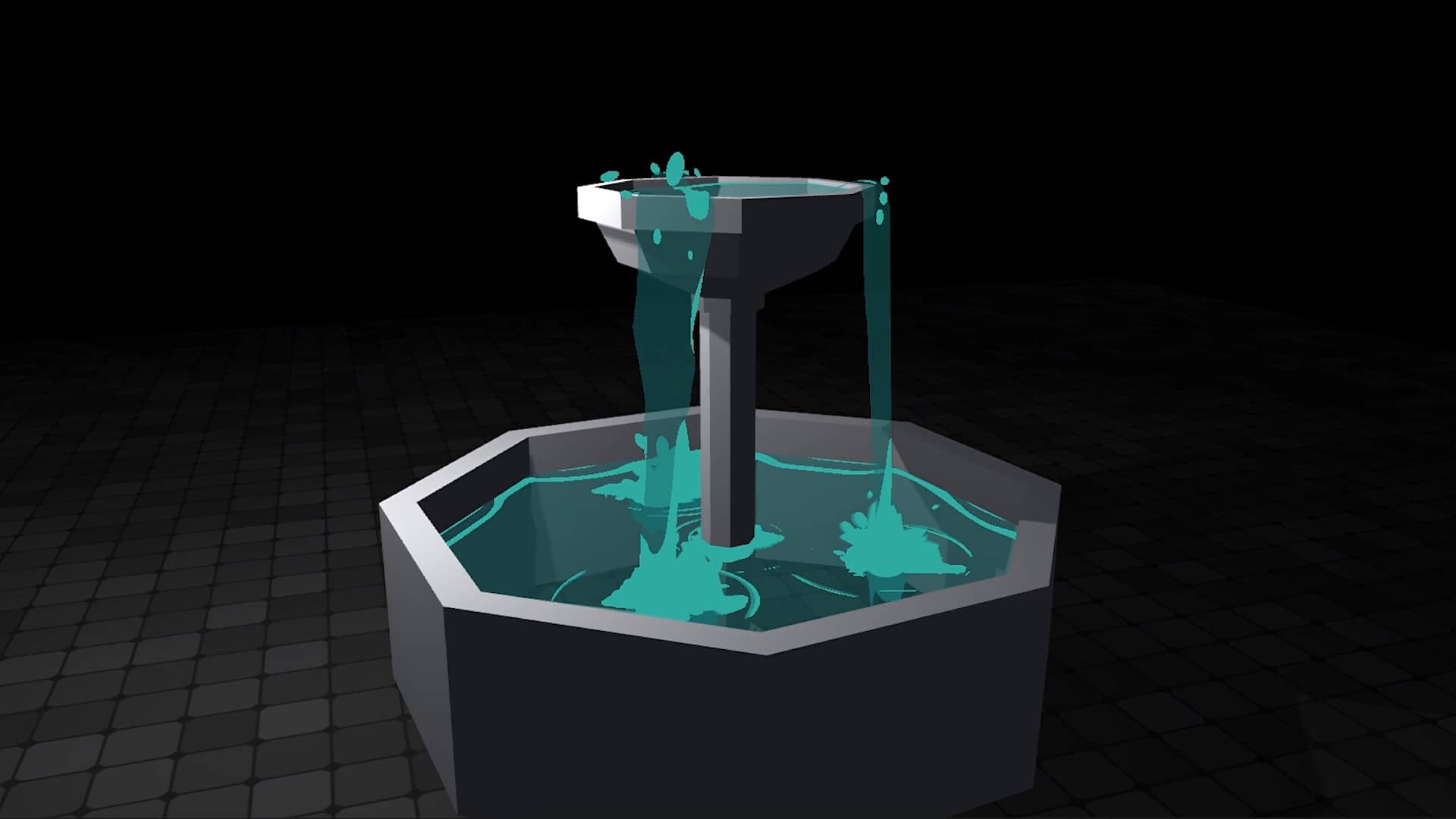 Stylized Water Fountain on Vimeo
