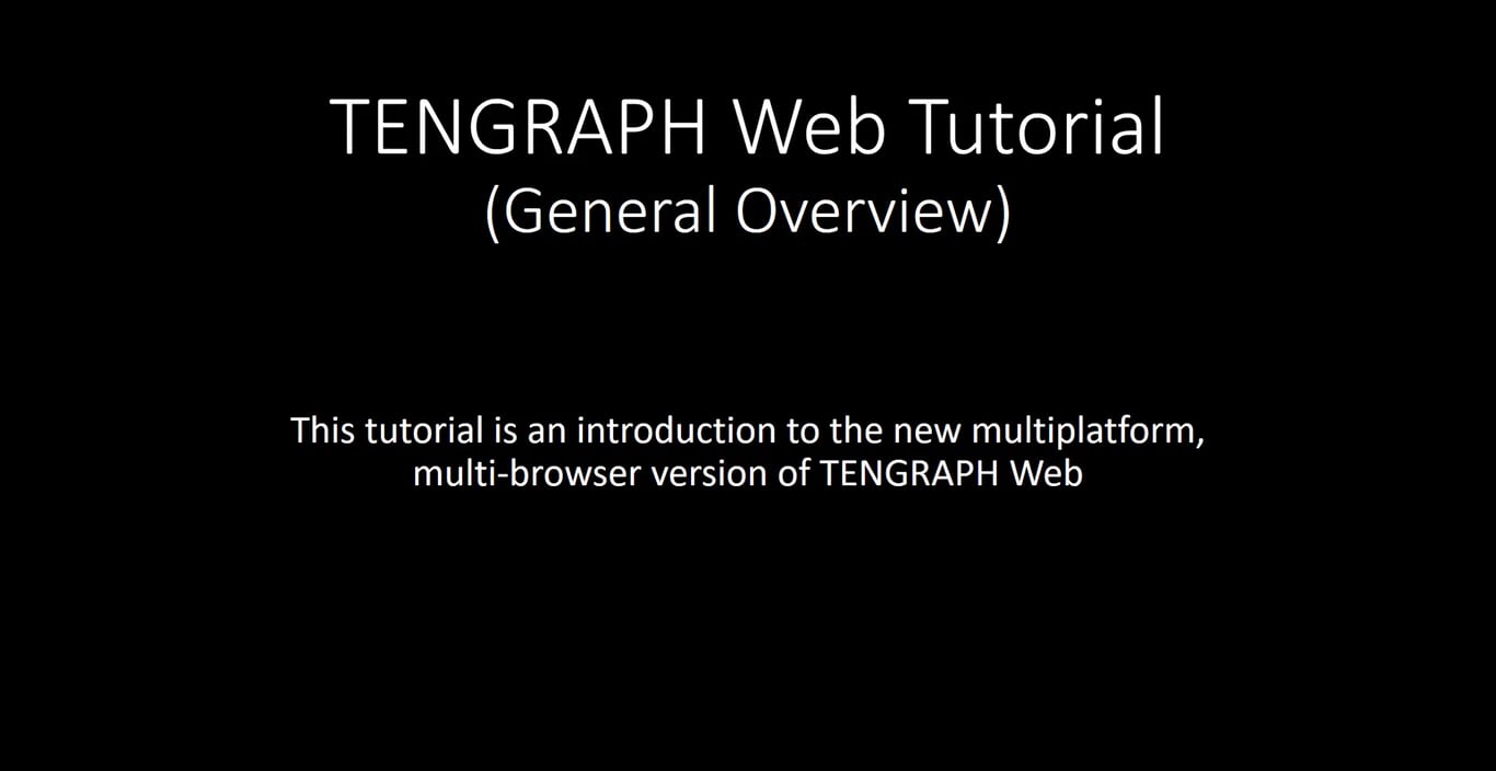 General overview of the TENGRAPH (Web) on Vimeo