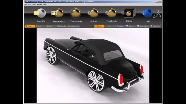 Curso SolidWorks 2010 Renderização com PhotoView 360 | Render Cursos Online