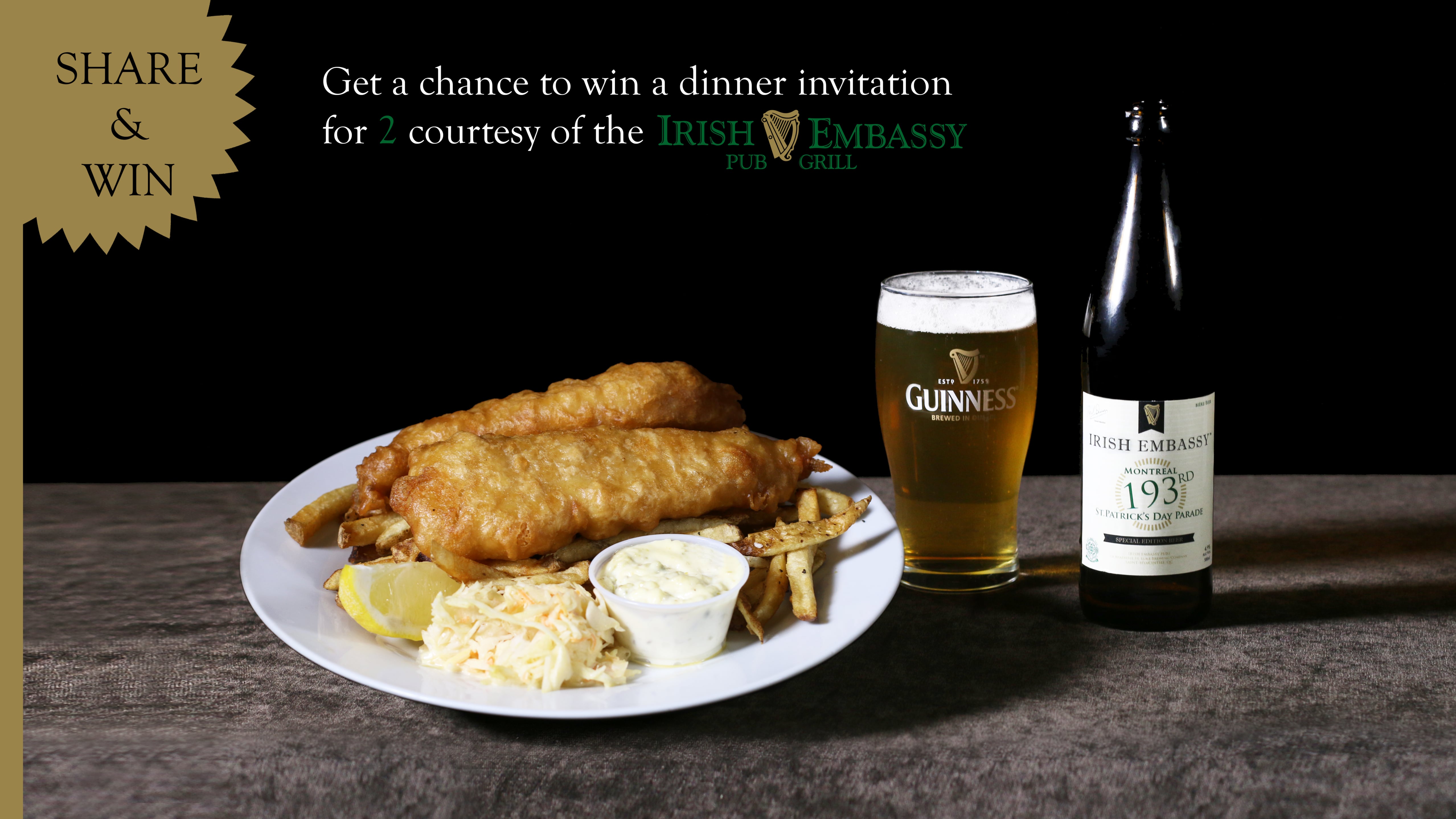 Share & Win A Dinner For Two! on Vimeo