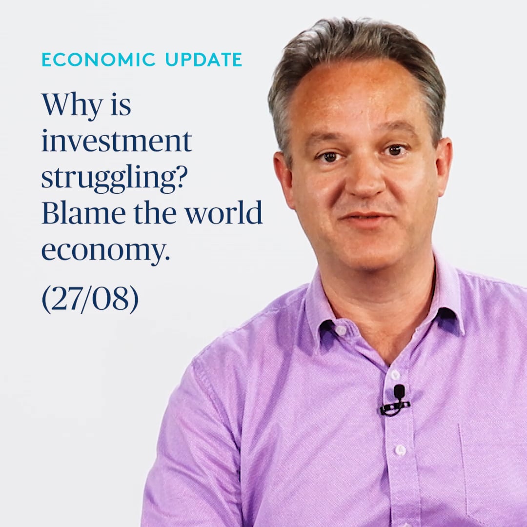 Mark Thirlwell on Why is investment struggling- Blame the world economy ...