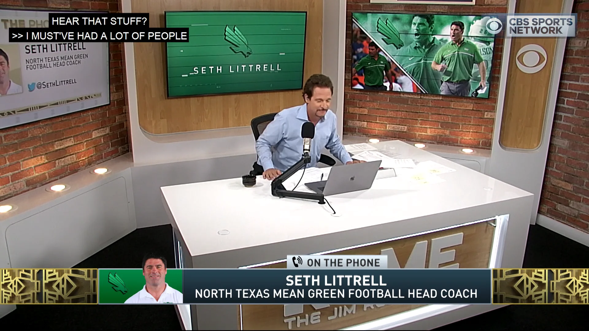 Seth Littrell on being named the coach people would least like to fight ...