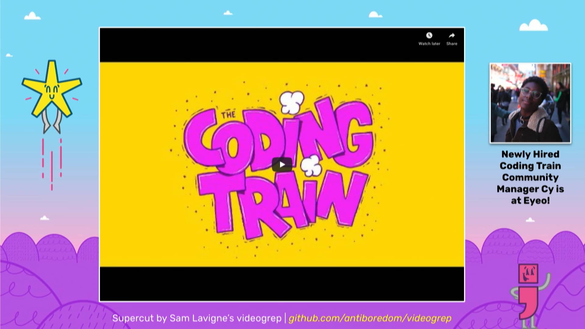 Eyeo 2019 - Daniel Shiffman on Vimeo