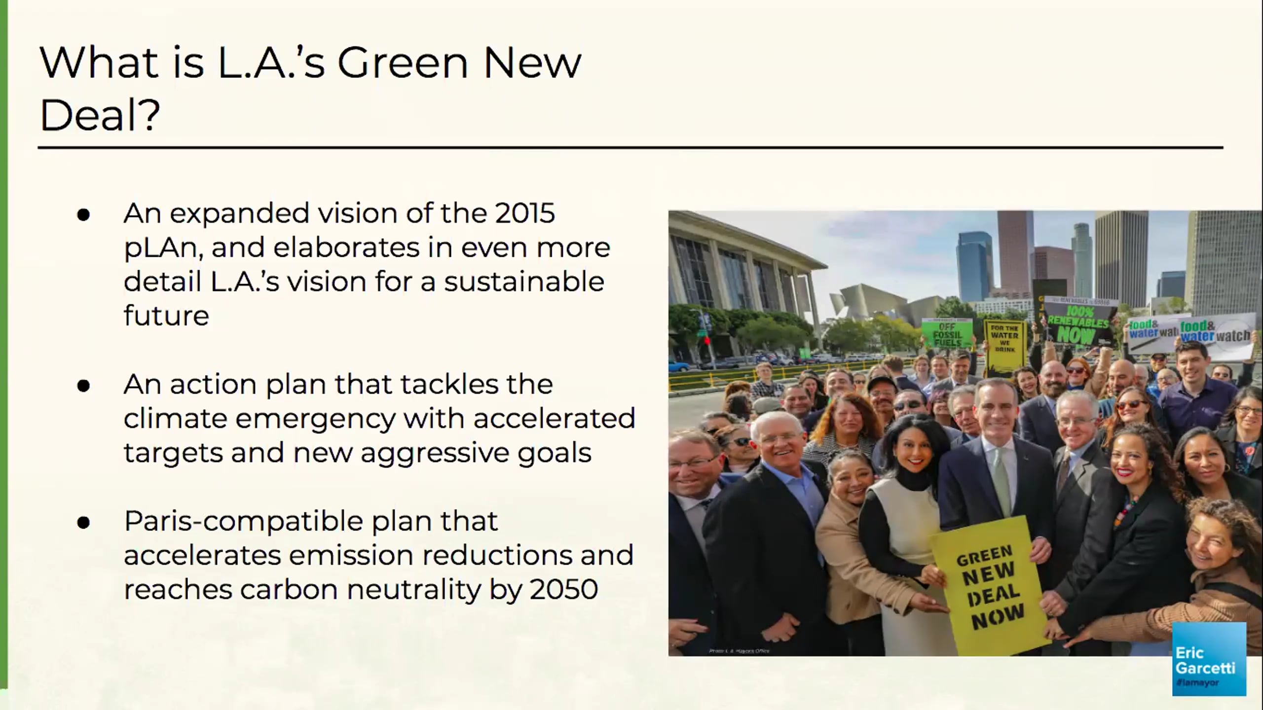 C40 Climate Action Planning Webinar Series: Los Angeles Green New Deal ...