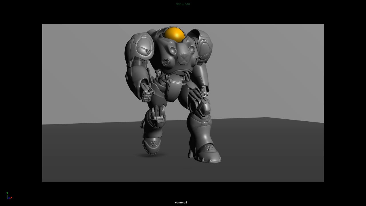 Mech Animation-Running on Vimeo