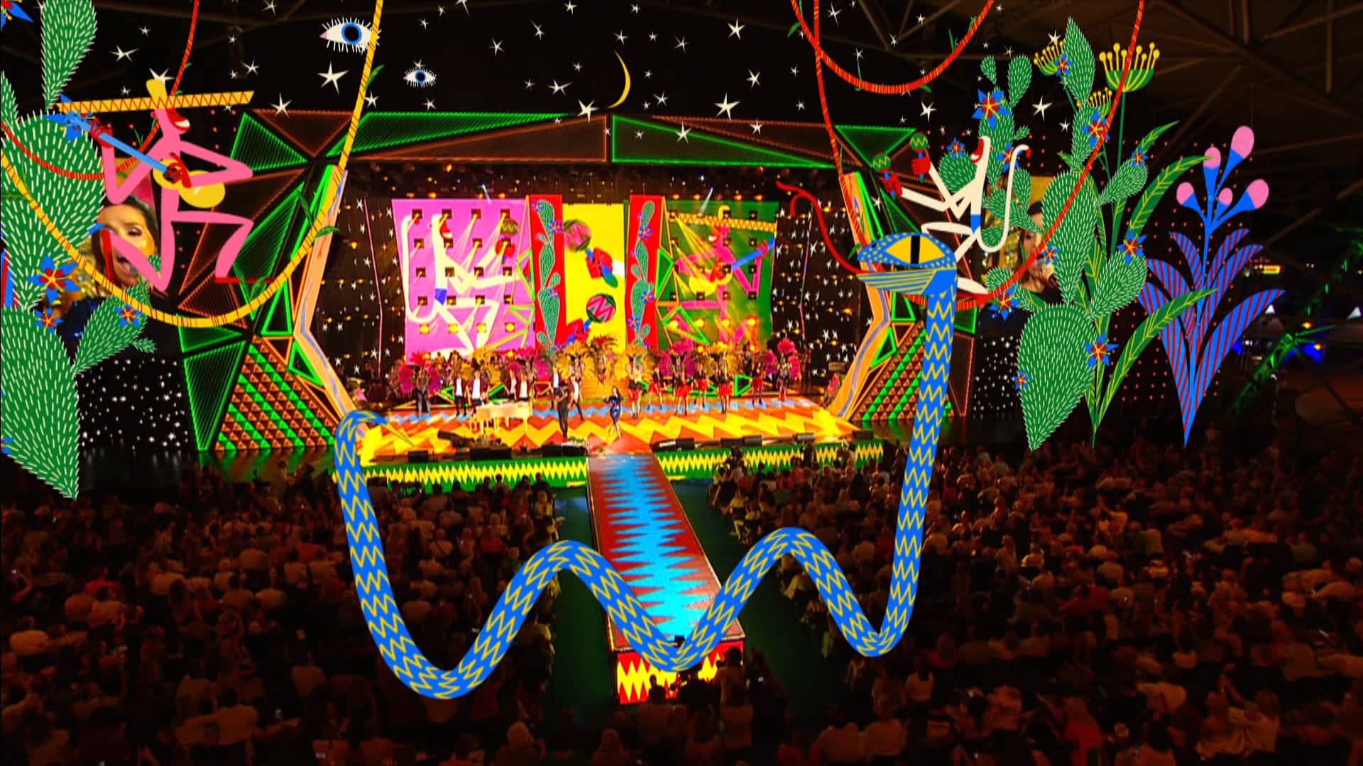 Augmented Reality (AR) for New Wave Music Festival in Sochi, Russia by ...