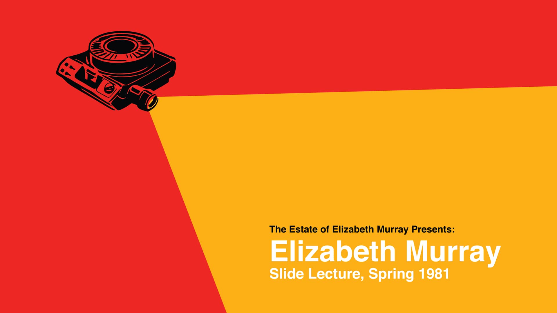 Elizabeth Murray: Slide Lecture, Spring 1981 on Vimeo