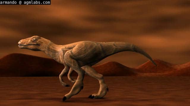 Baby Raptor Dinosaur on Vimeo