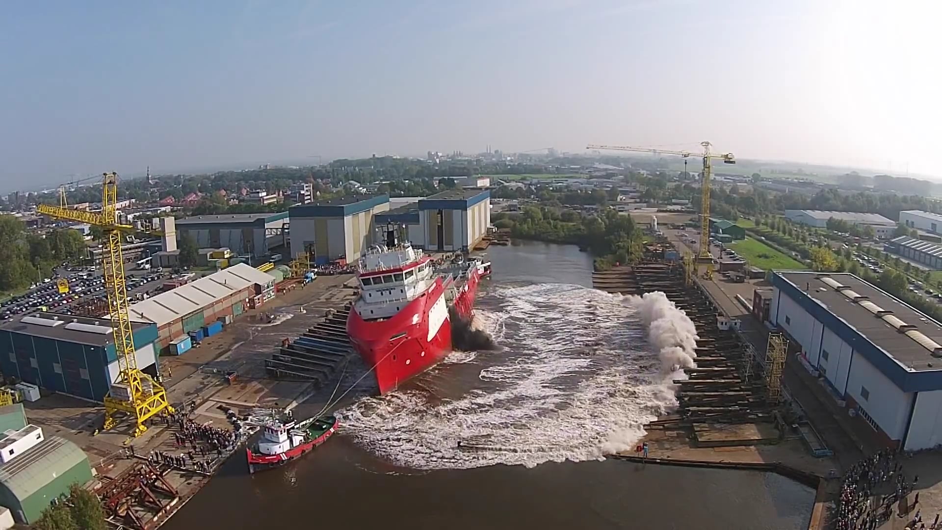 Launching Video - mv Kroonborg