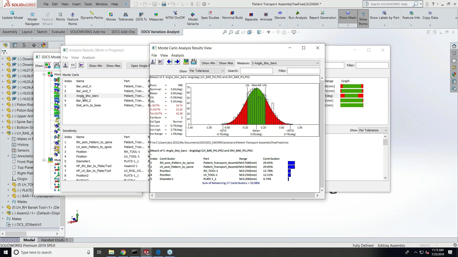 SOLIDWORKS Integrated Tolerance Analysis 3DCS - Iterative Optimization Through Analysis on Vimeo