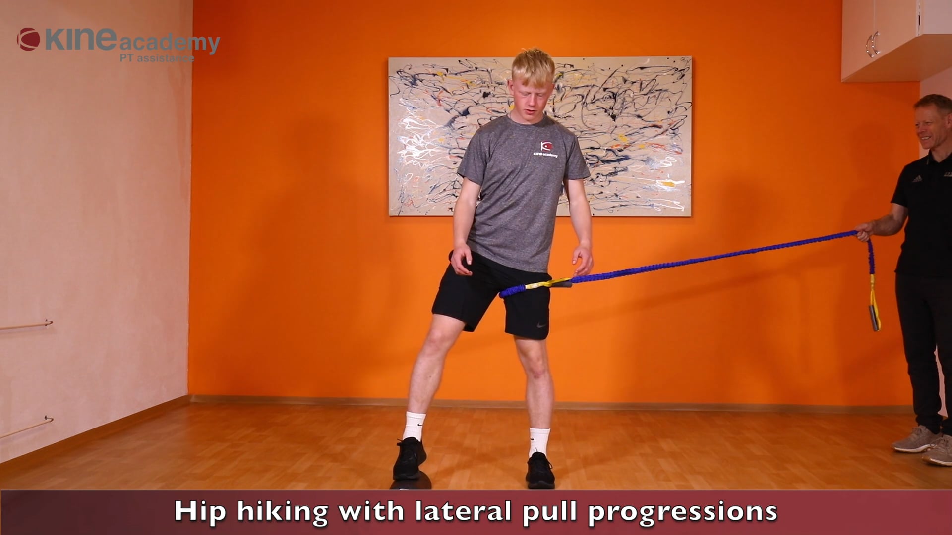 Hip hiking with lateral pull progressions on Vimeo