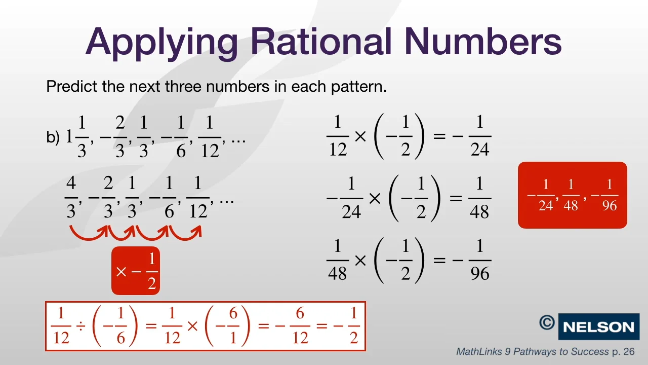 7. Math 9: Rational Numbers on Vimeo