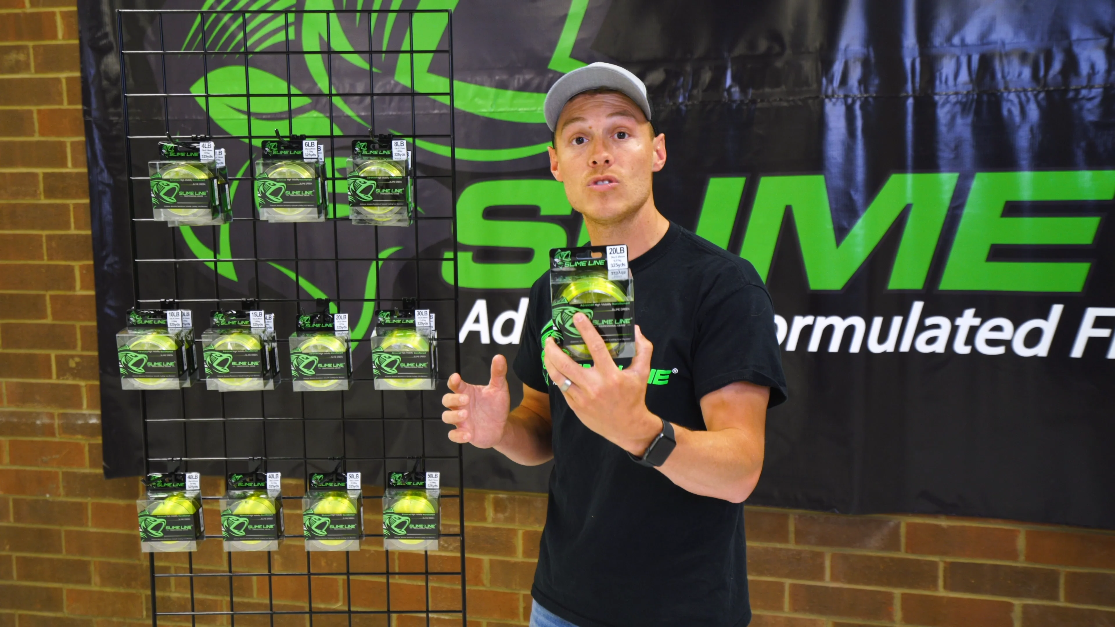 Slime Line High Visibility Fishing LIne on Vimeo