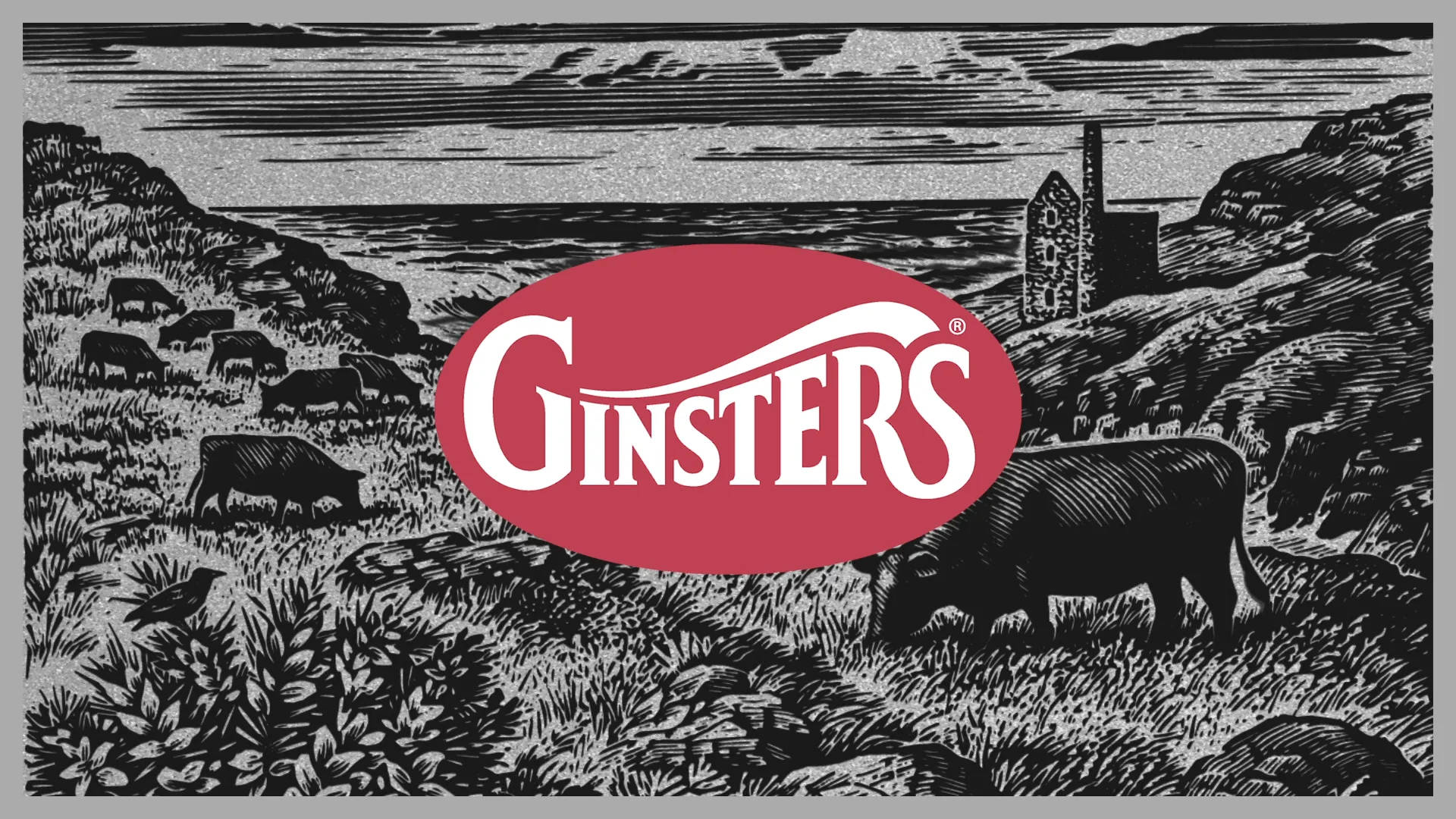 Ginsters wood engraving animation