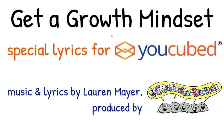 Get a Growth Mindset Song