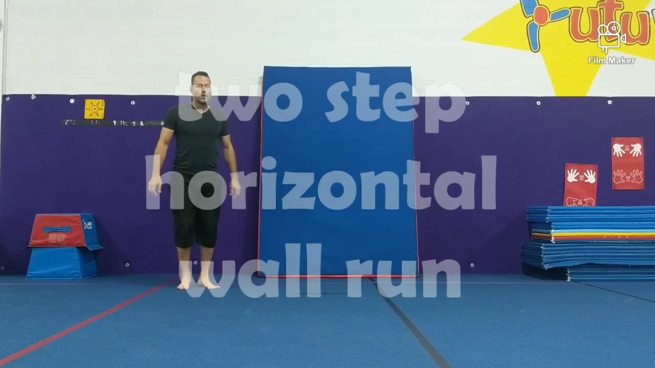 one step horizontal wall run on Vimeo