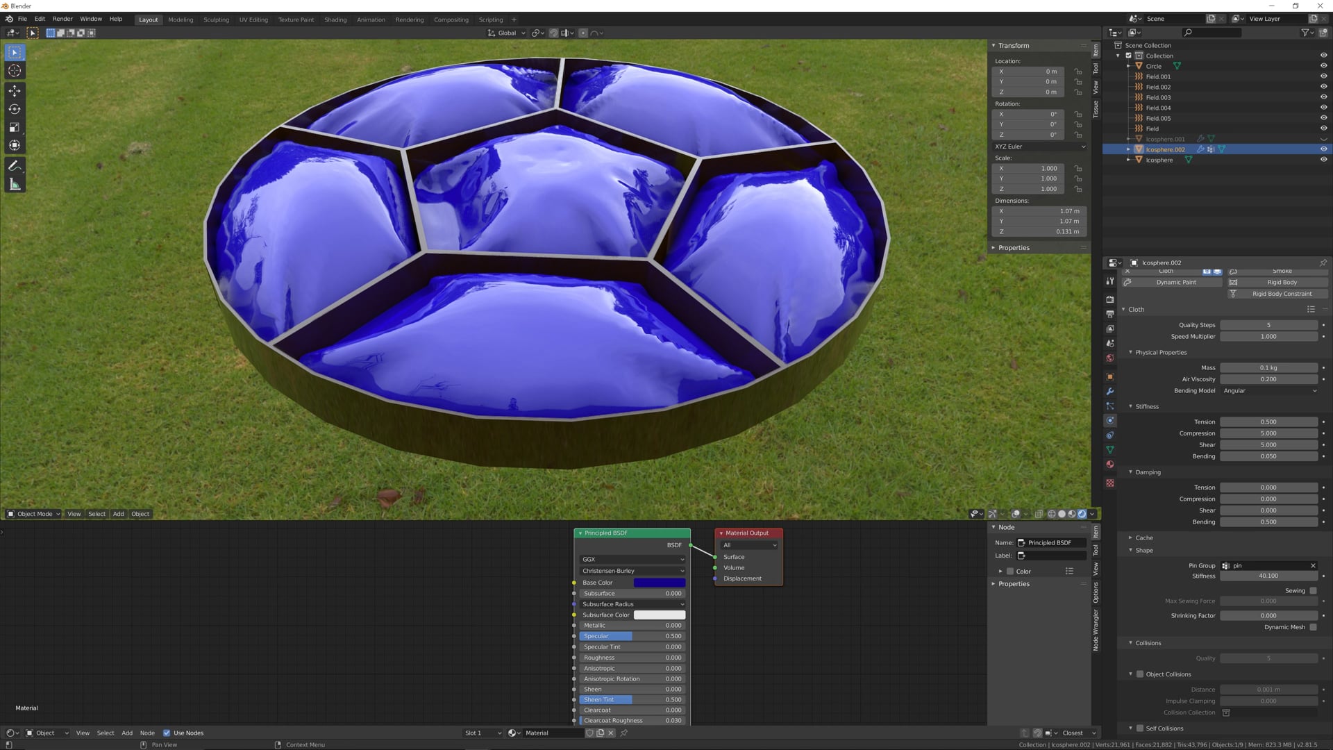 cloth inflate test on Vimeo