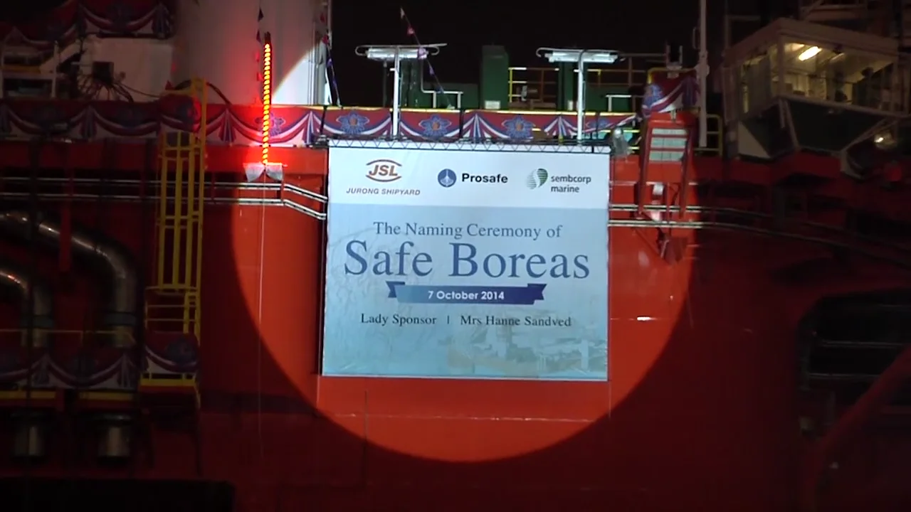 The Naming Ceremony of Safe Boreas - 7th Oct 14 (Event Highlight)