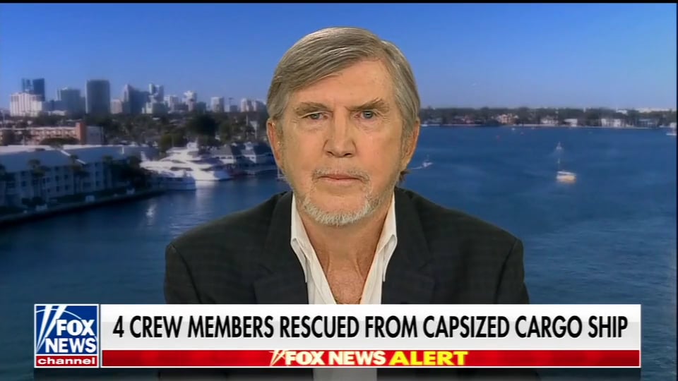 FOX NEWS CHANNEL: Captain Joseph Farrell, Resolve Maritime, Capsized ...