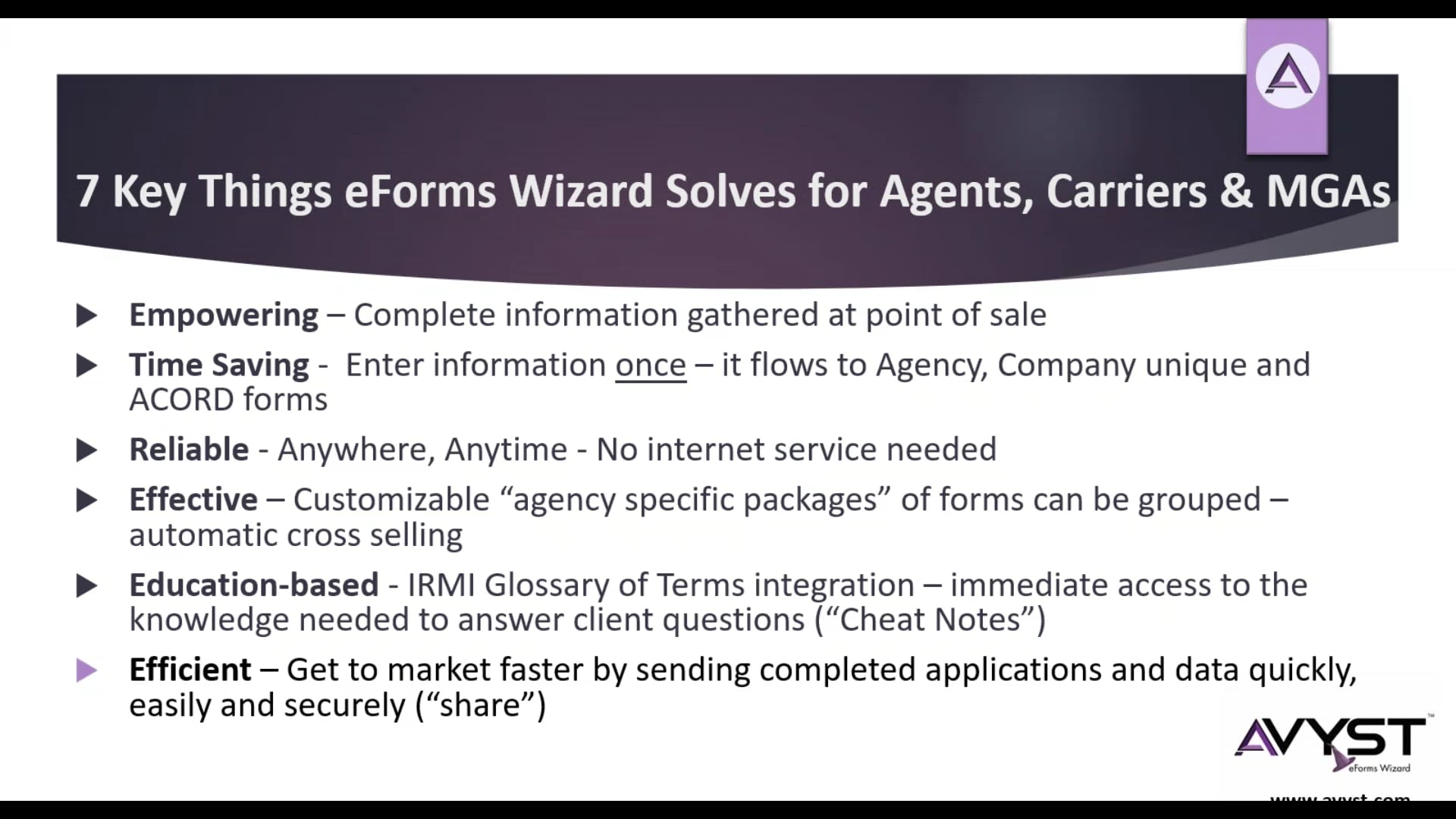 PIA of Kentucky Members - Put AVYST eForms Wizard to Work for You! on Vimeo
