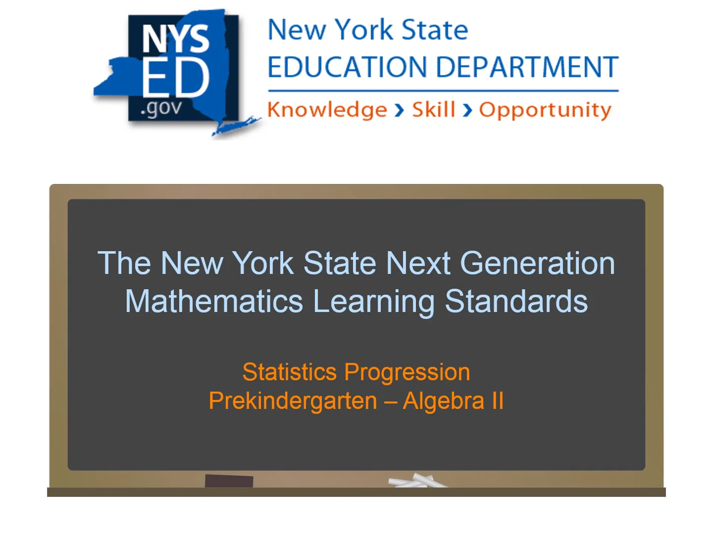 New York State Next Generation Mathematics Learning Standards ...