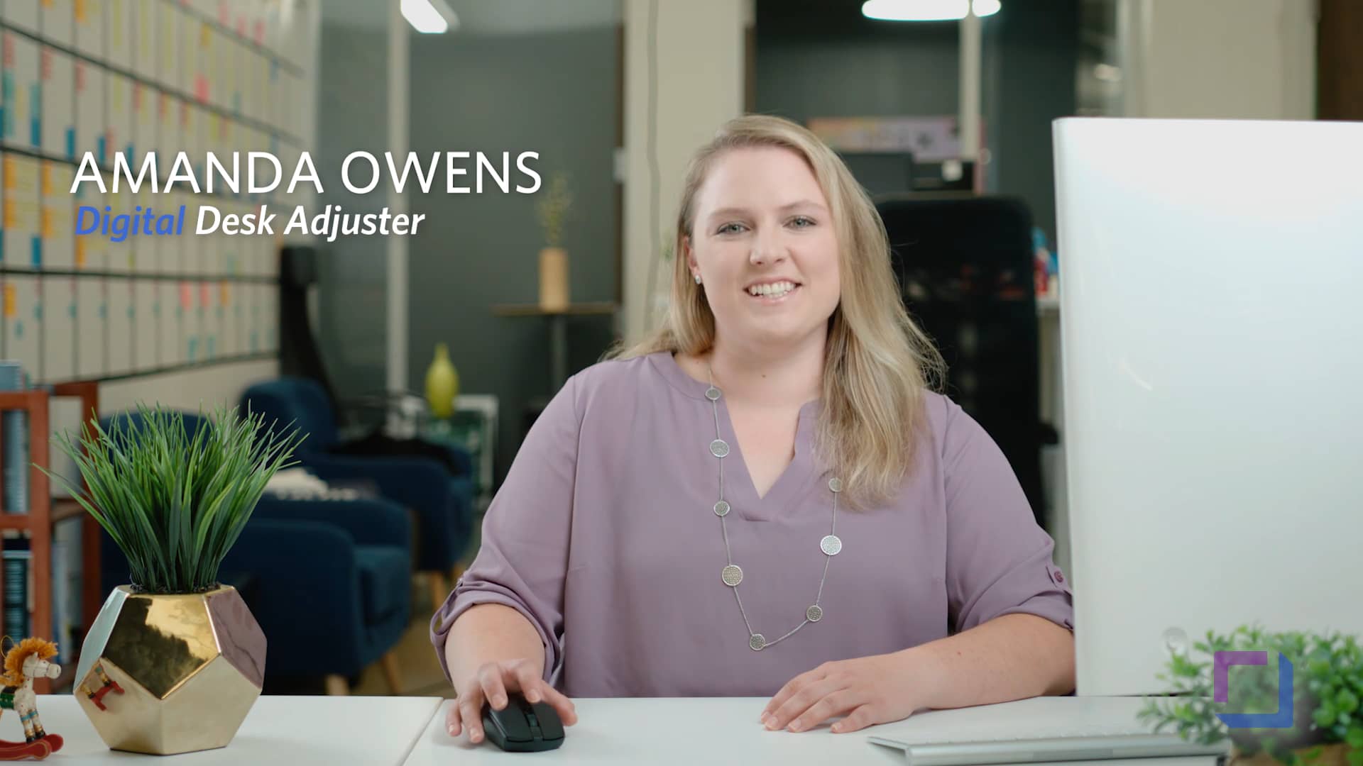 Meet Amanda - Digital Desk Adjuster on Vimeo