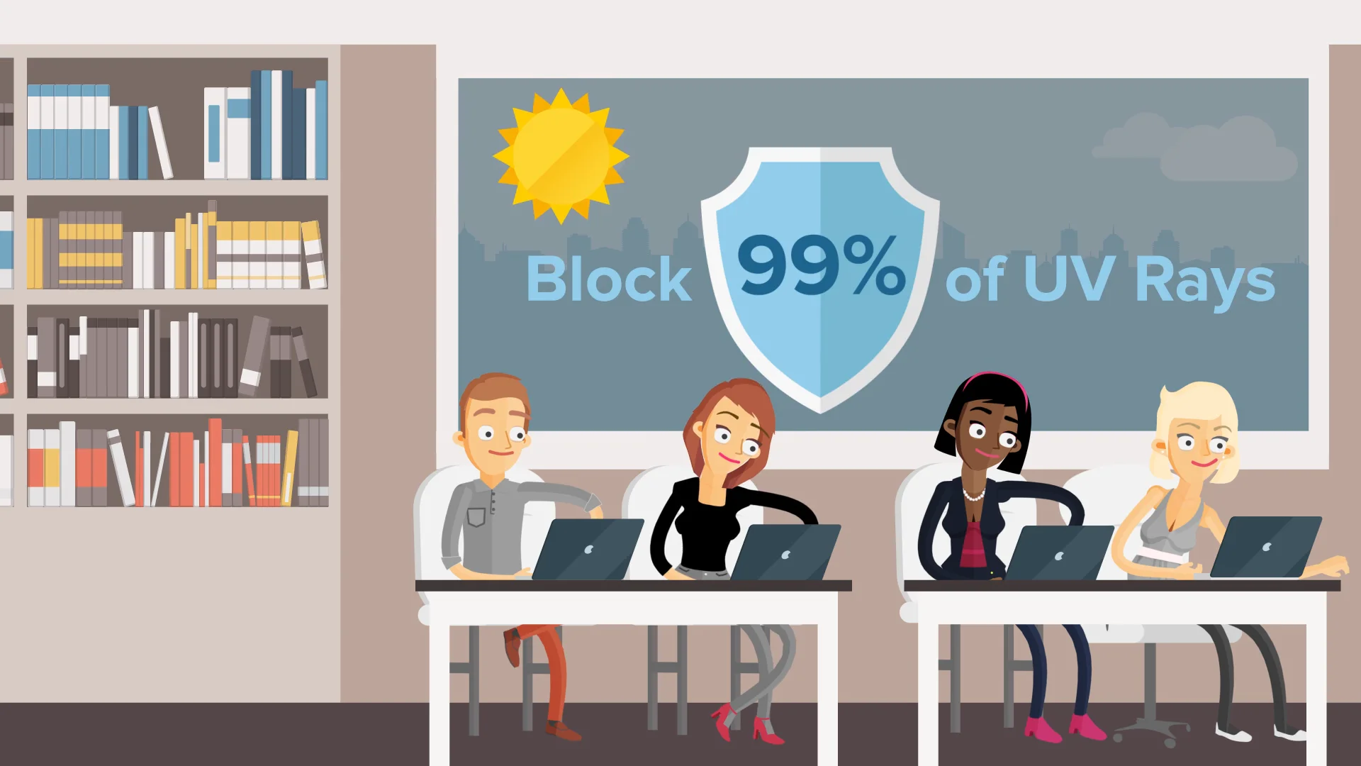 CoolVu Transitional Window Film on Vimeo